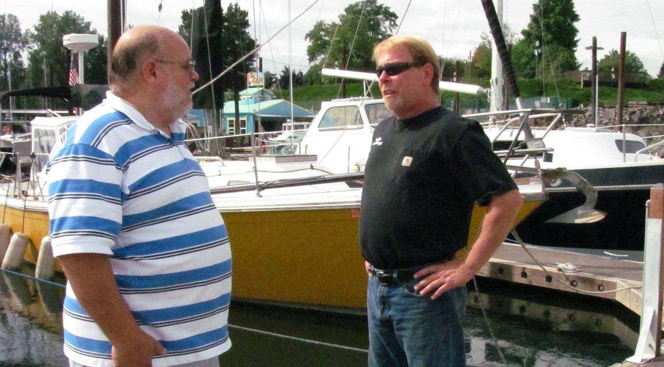 C-W Port Harbormaster Mark Hamrick feels fortunate to be able to help ...