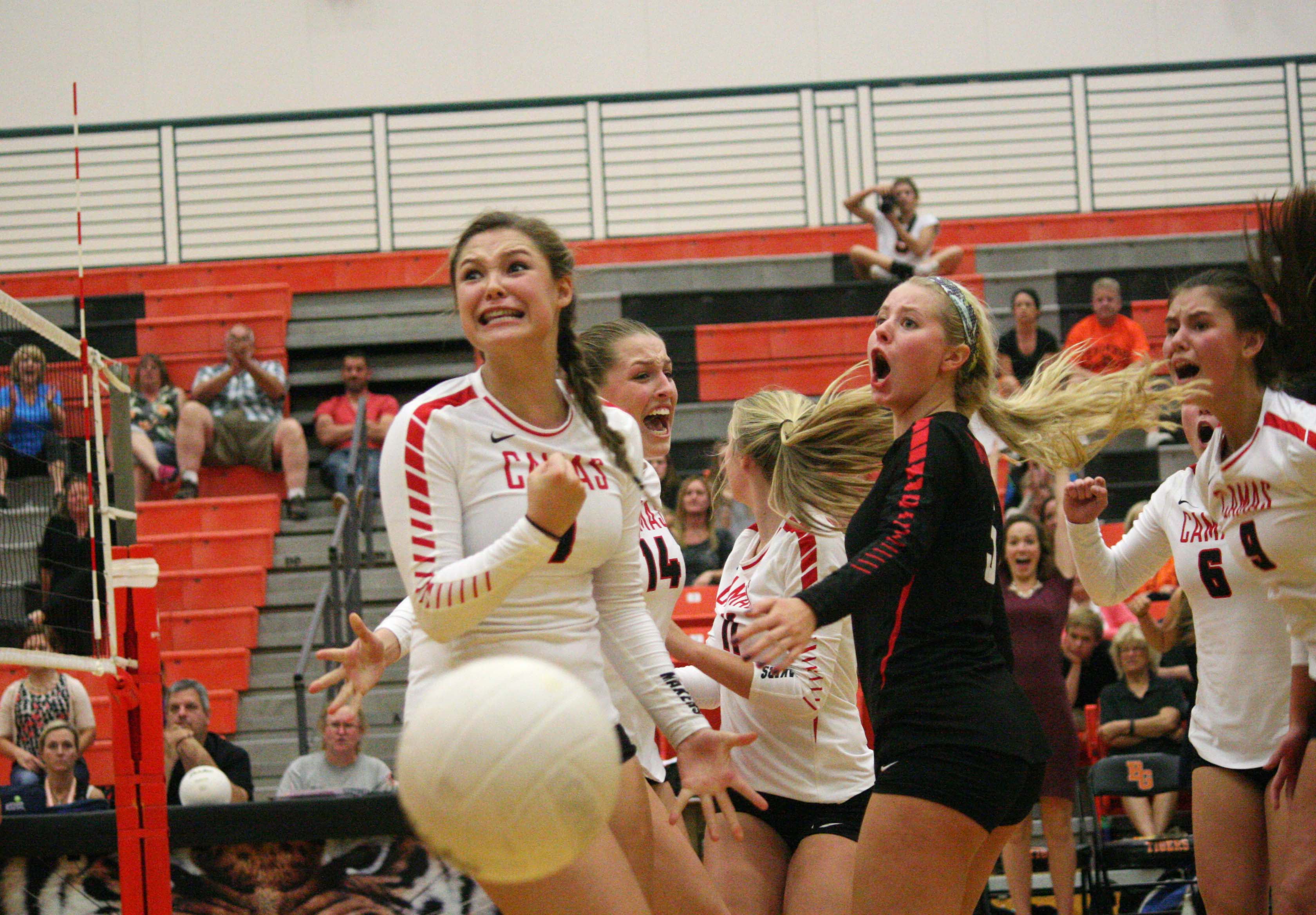 Volley of emotions - Camas-Washougal Post-Record