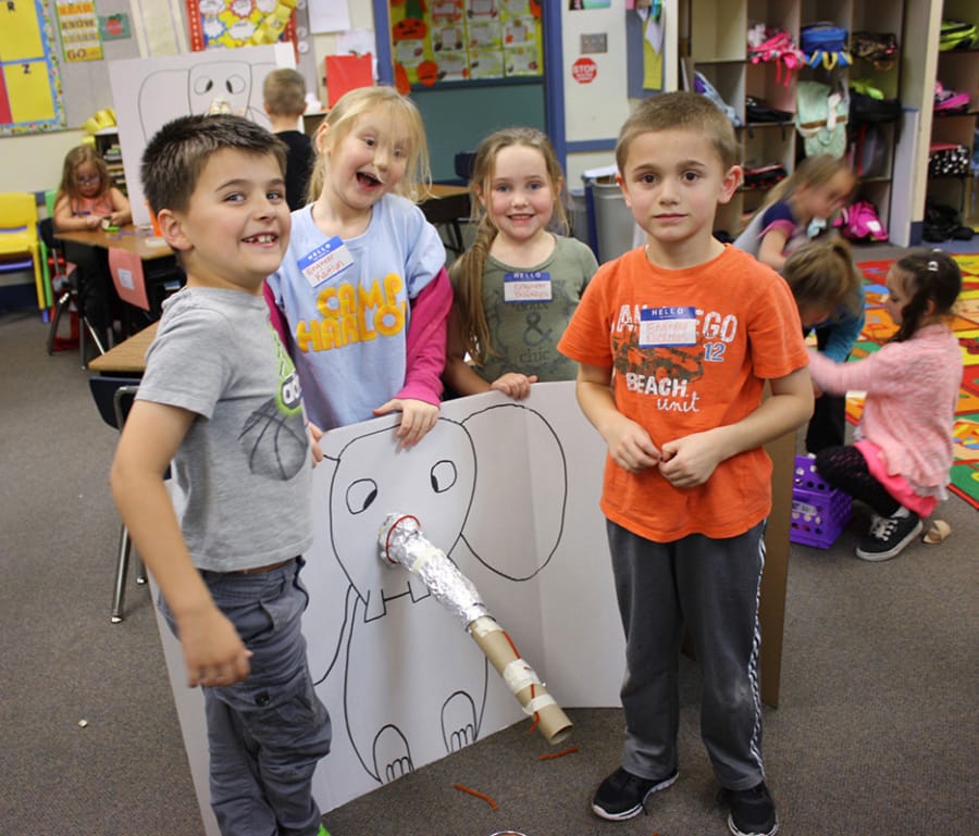 First-graders test engineering skills - Camas-Washougal Post-Record