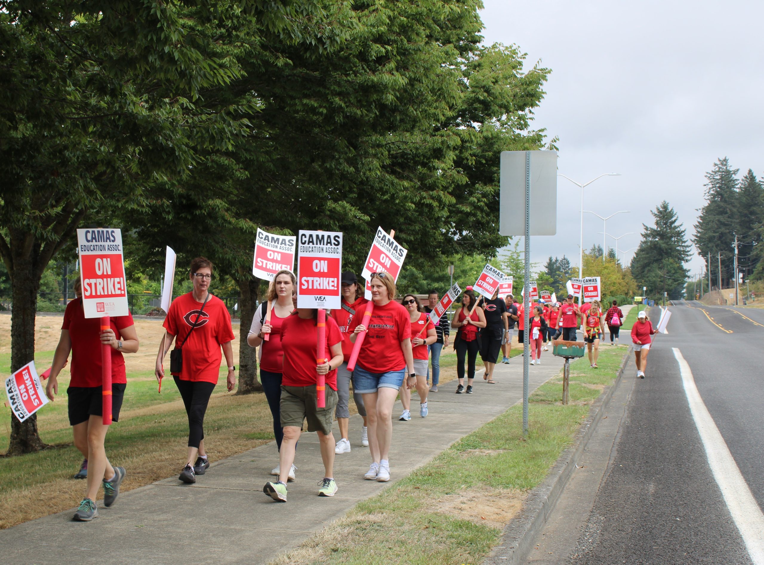 Camas teachers’ strike continues; school district says it has made ...